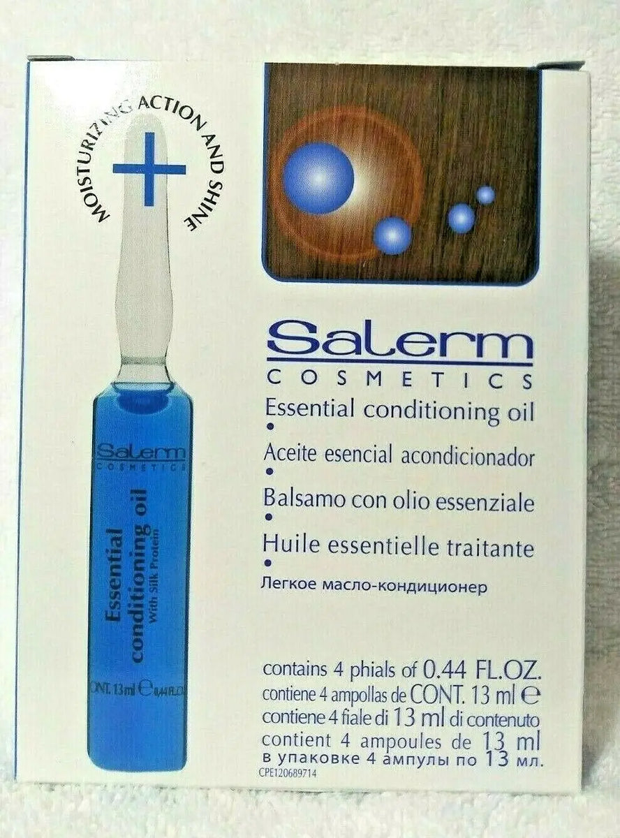 Salerm Essential Conditioning Oil (4 Phials x 0.44 oz)